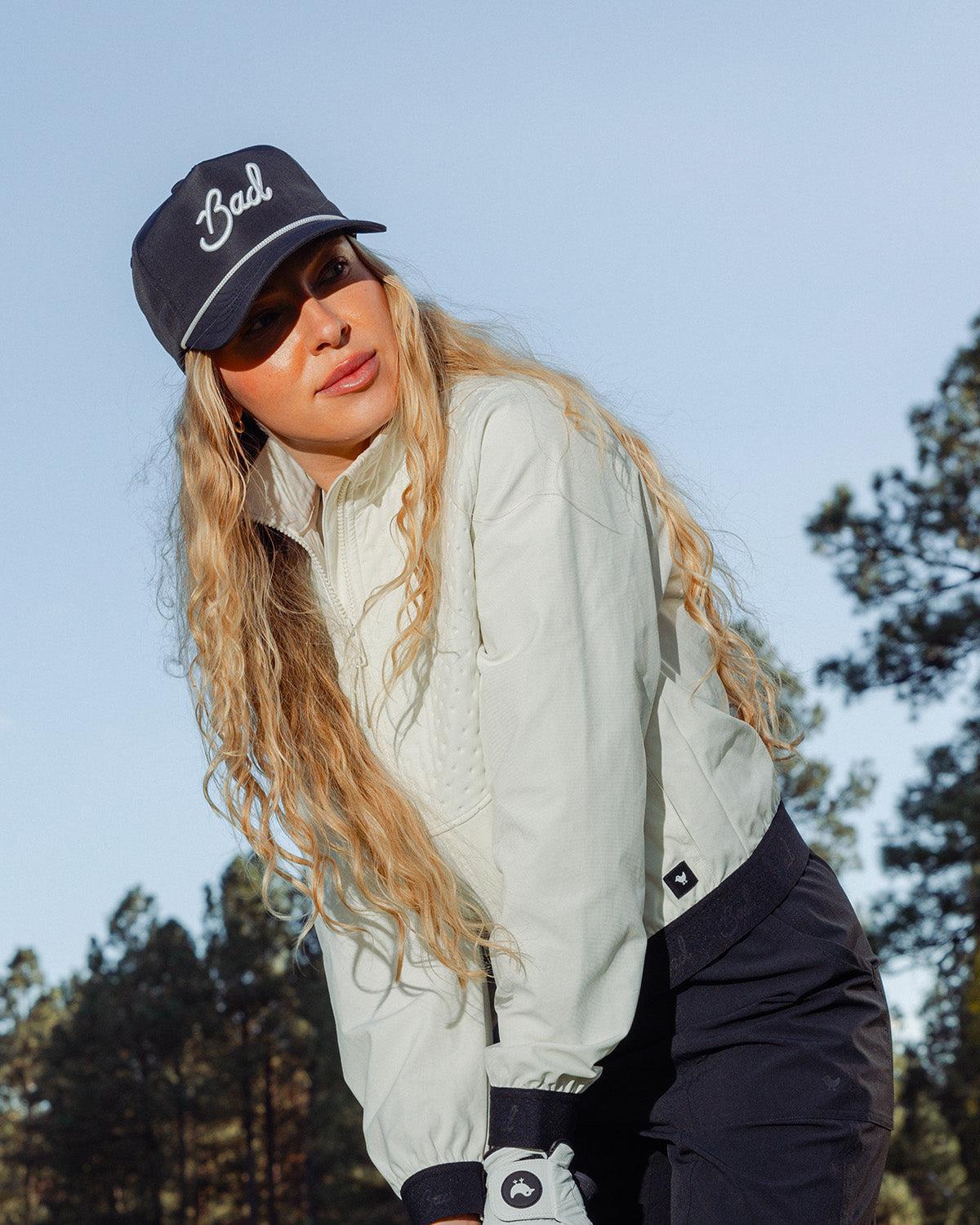 "Bad" Rope Golf Hat - Black - Bad Birdie