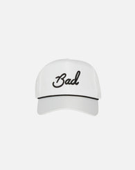 "Bad" Rope Golf Hat - White - Bad Birdie