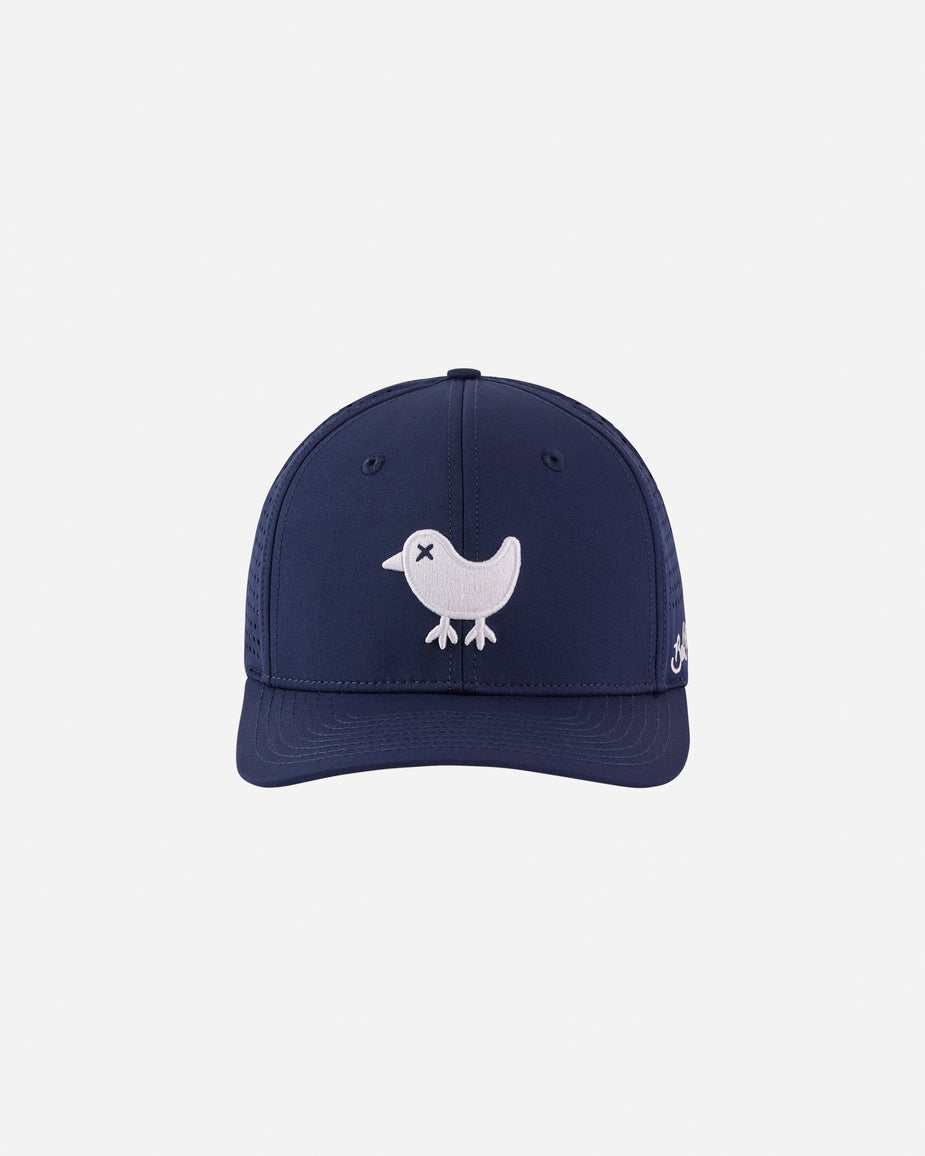 Birdie Snapback- Dark Navy – Bad Birdie