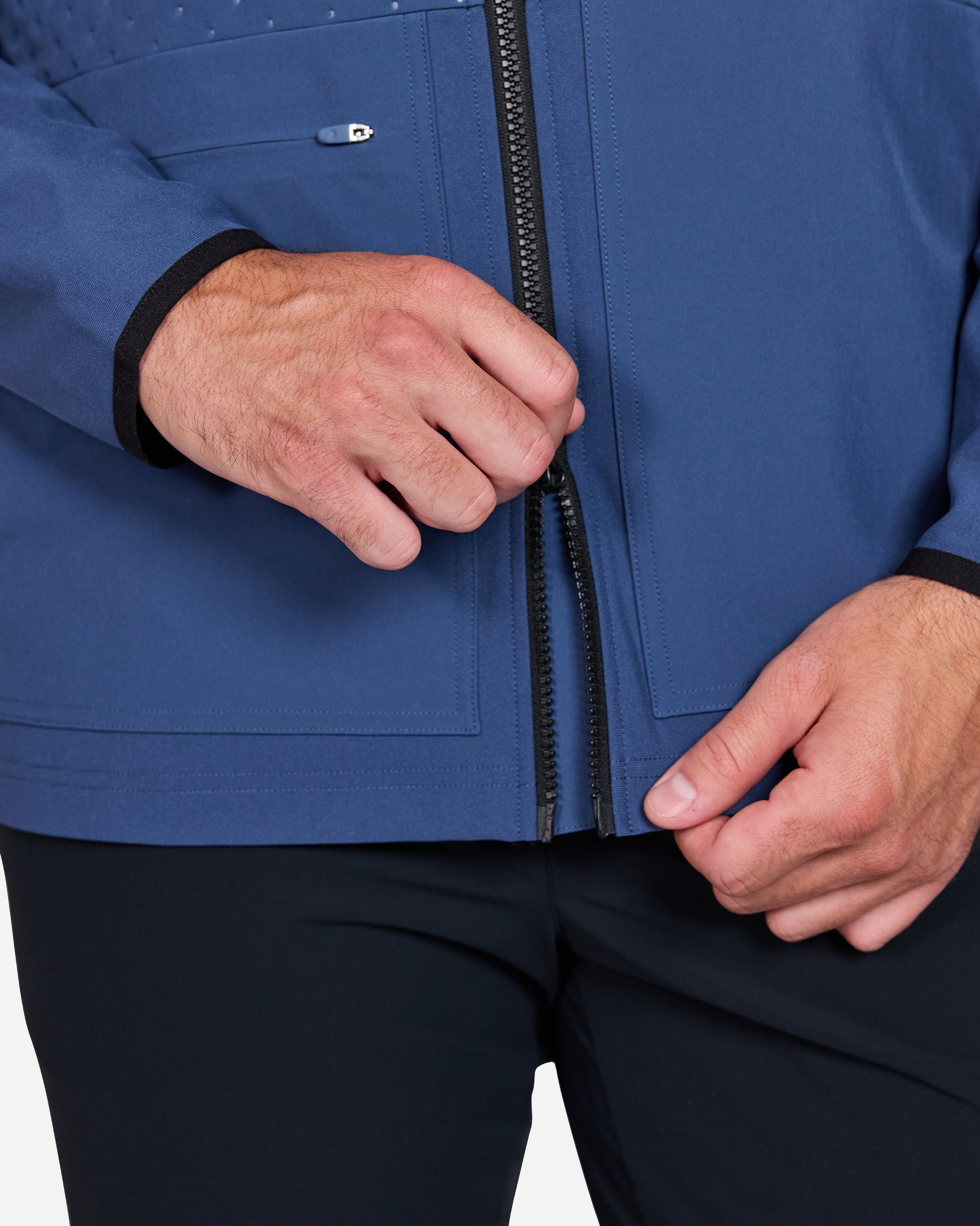 Men's Hybrid Jacket - Dusk Navy - Bad Birdie