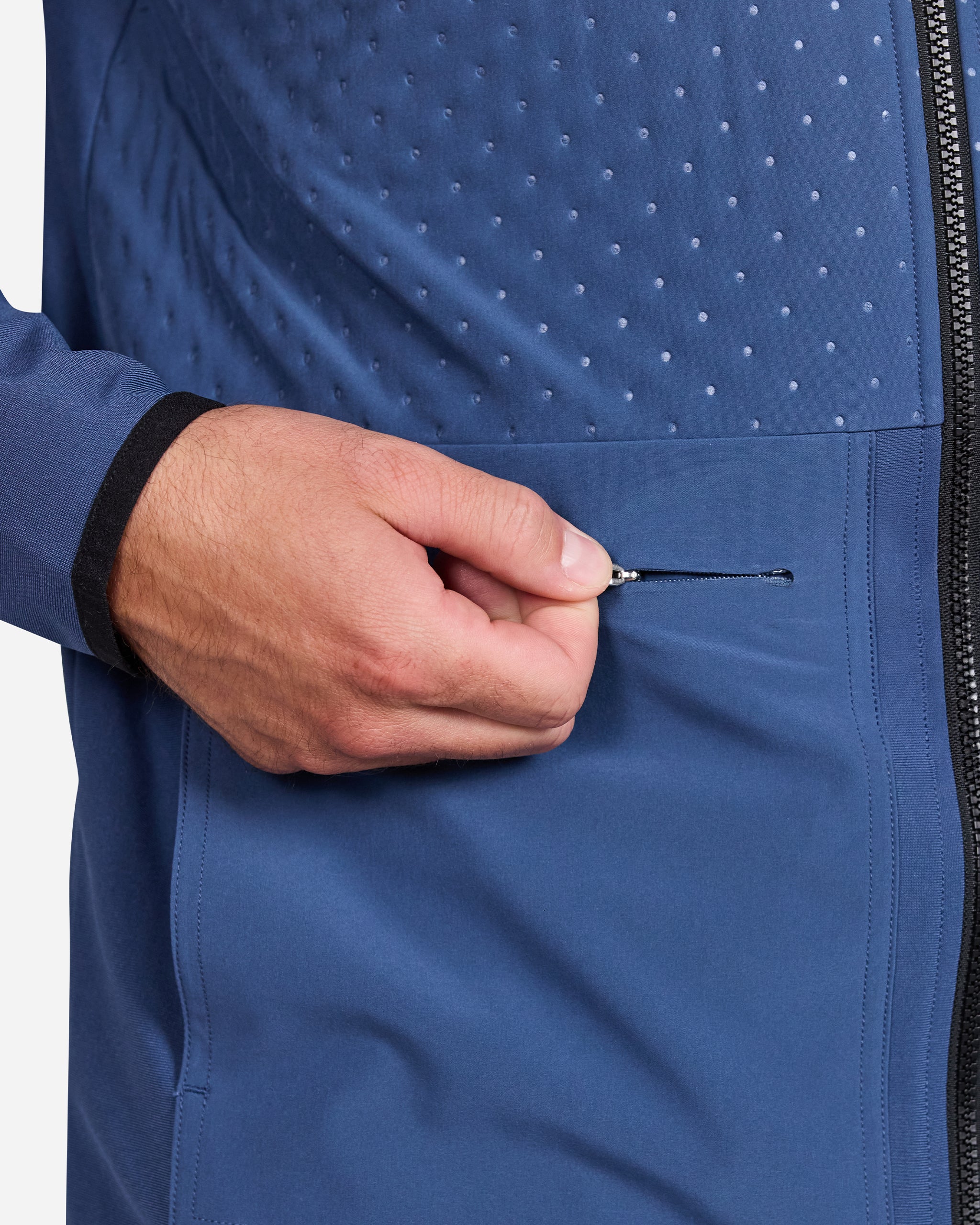 Men's Hybrid Jacket - Dusk Navy - Bad Birdie
