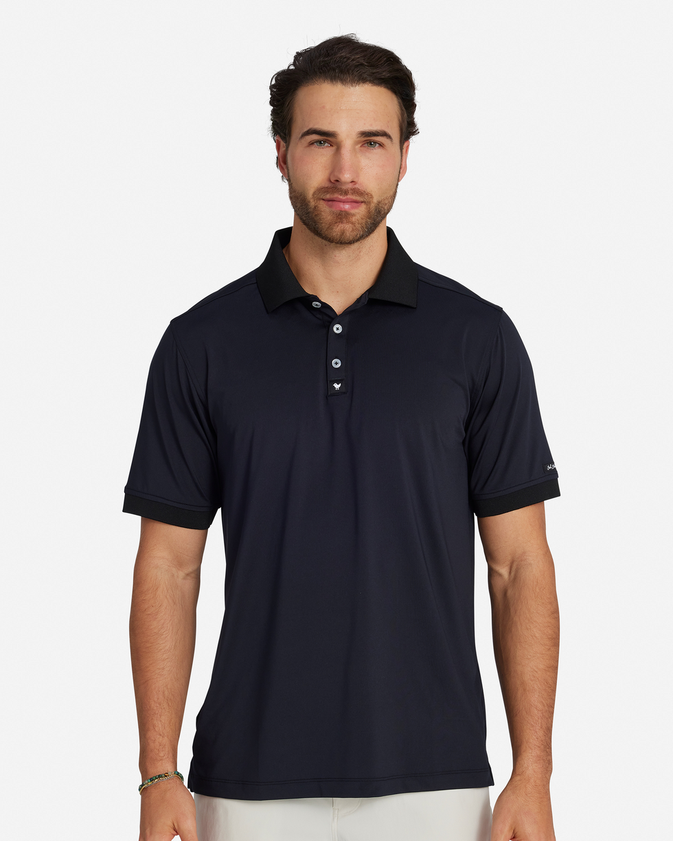 Ridge Polo - Black - Bad Birdie