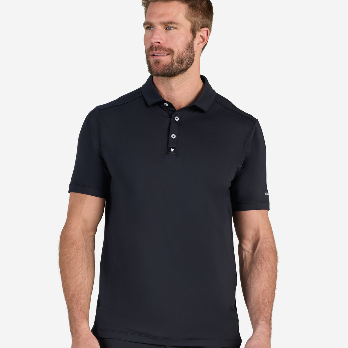 Ridge Polo - Black - Bad Birdie