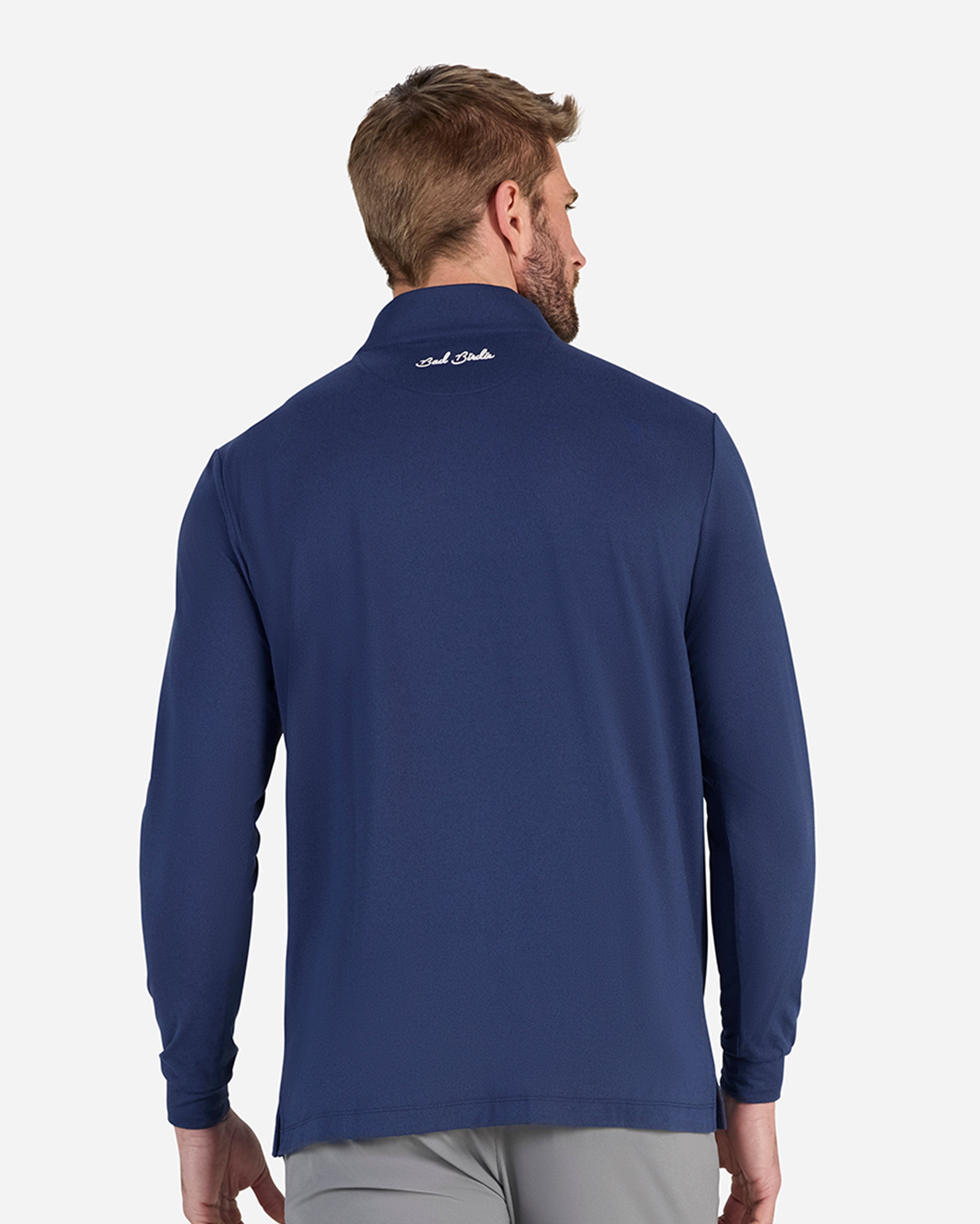 Navy Quarterzip - Bad Birdie