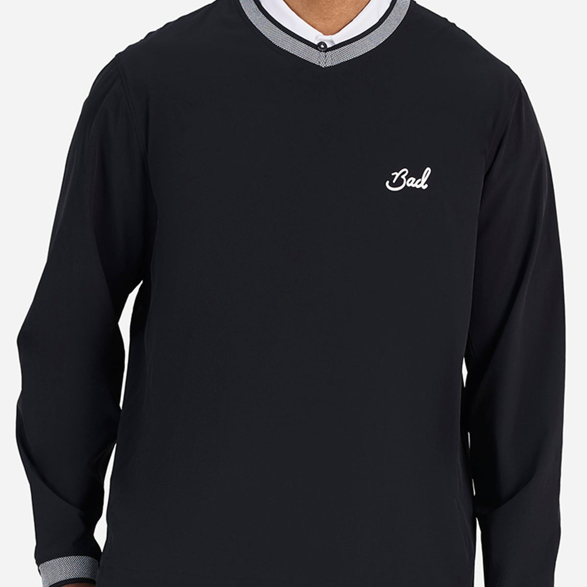 Kinetic Wind Pullover - Black - Men's – Bad Birdie
