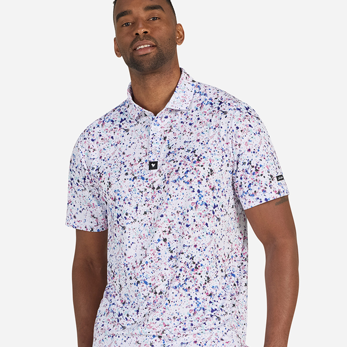 Paint Splatter 3 Polo - Bad Birdie