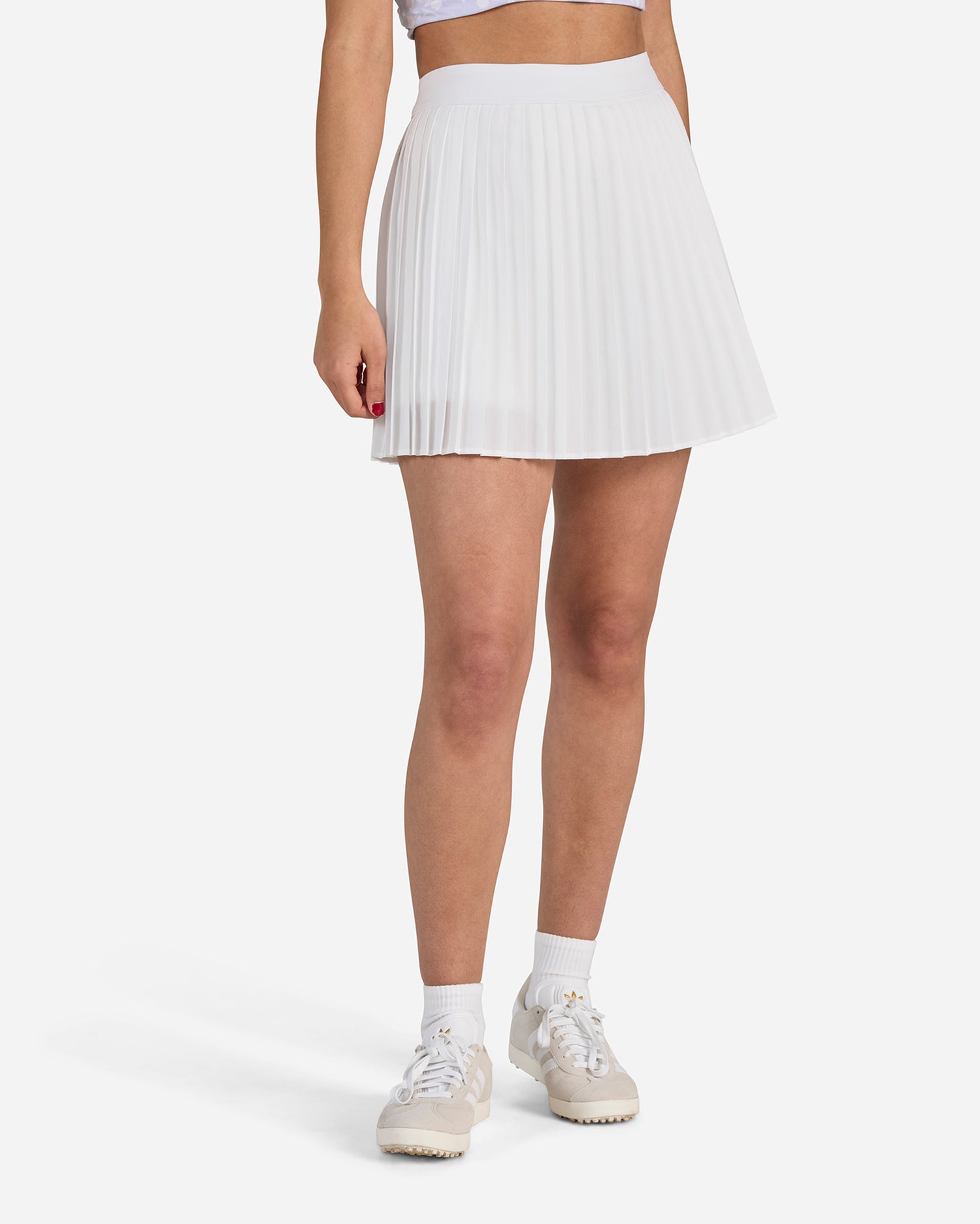 Double Down Skort - Brilliant White – Bad Birdie