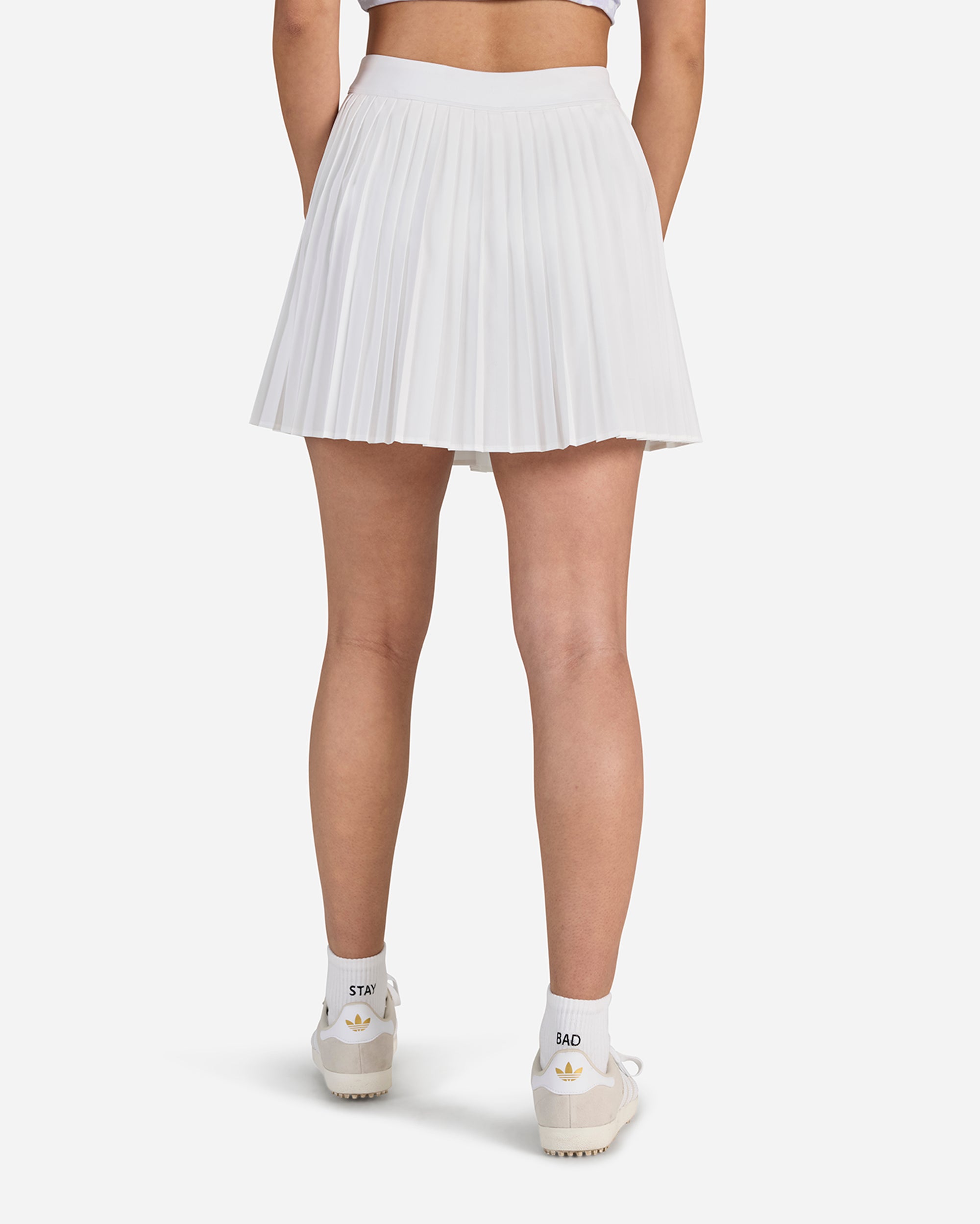 Double Down Skort 2.0 - Brilliant White – Bad Birdie