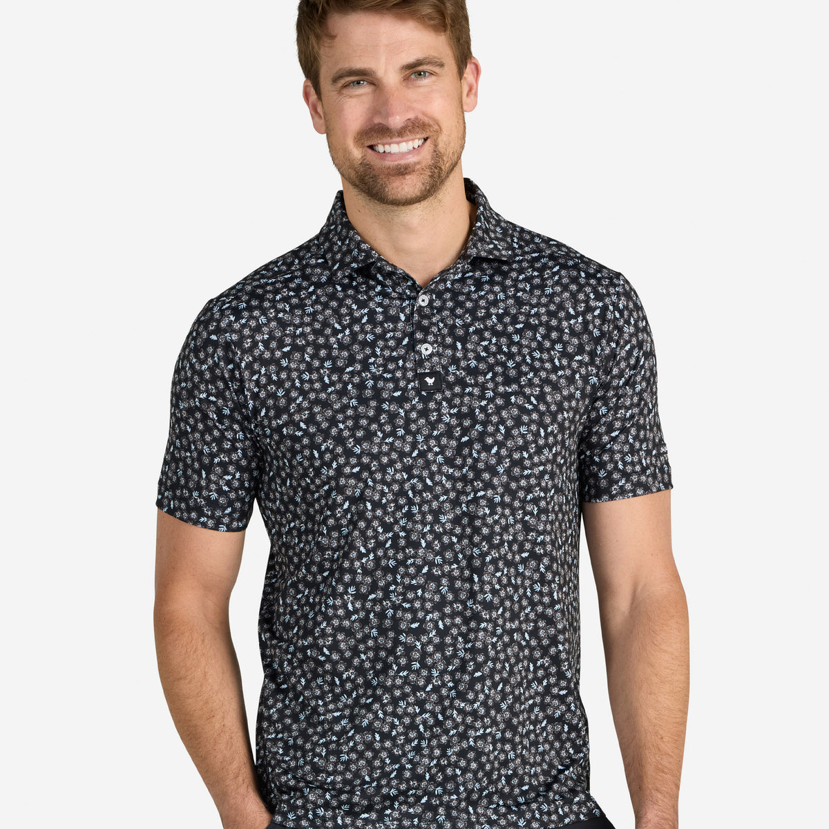 Men's Polo - Static Striker – Bad Birdie