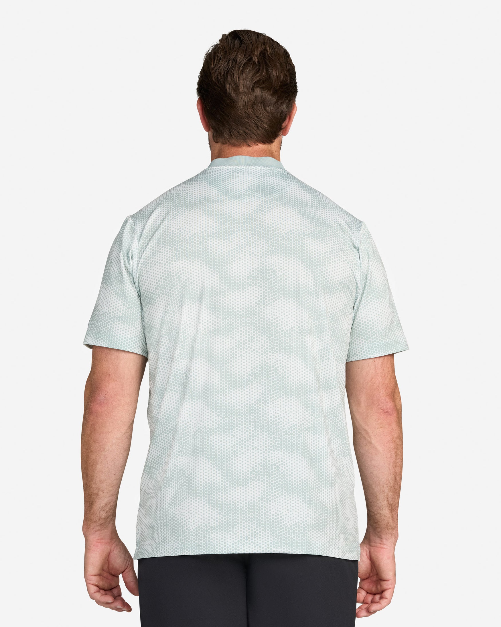 Men's Blade Polo - Through The Fog - Washed Sage – Bad Birdie